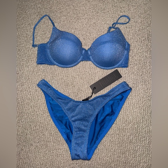 triangl swimwear | Swim | Triangl Swimwear Sparkling Blue Bikini | Poshmark